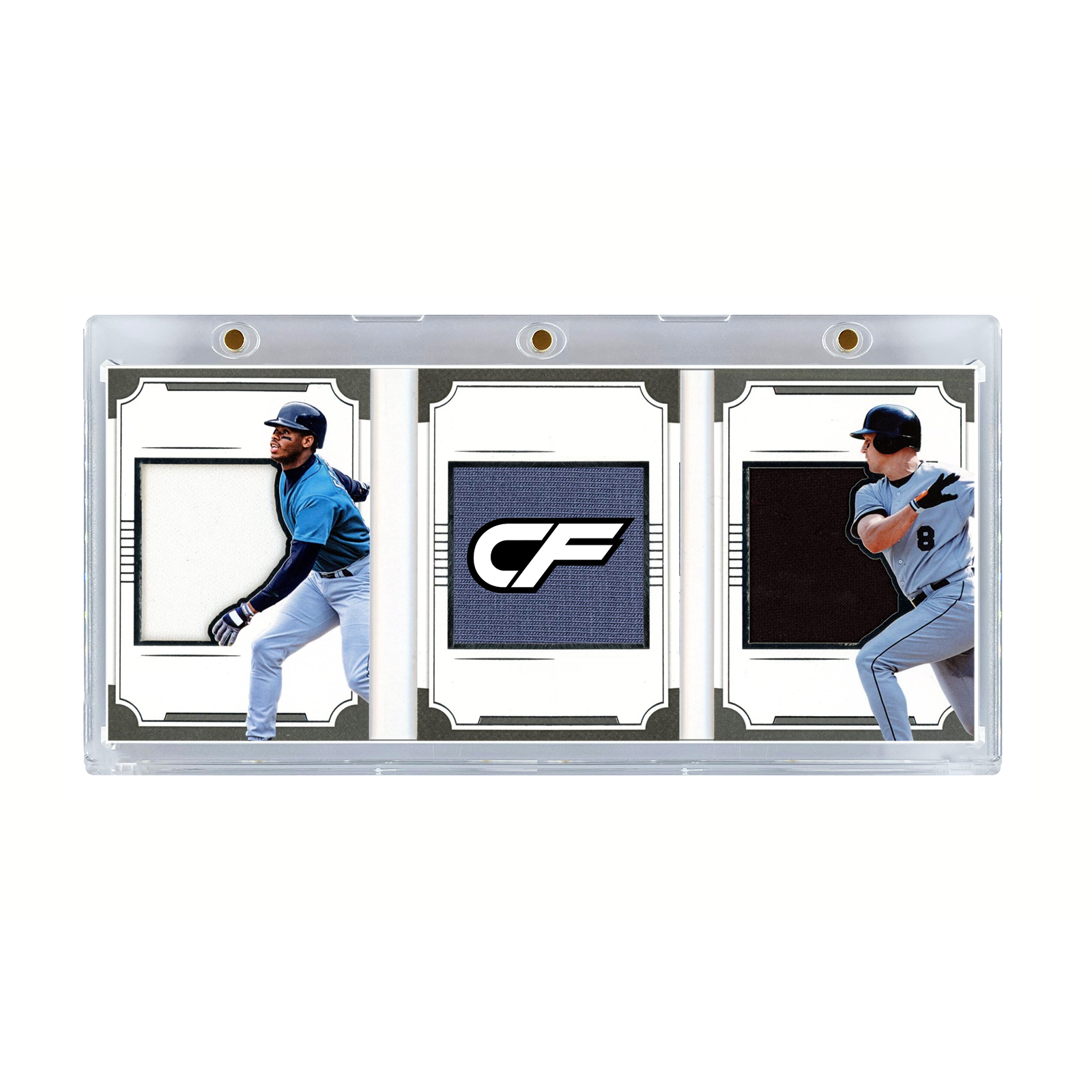 Triple Booklet Sports Card Magnetic Card Holder - For Topps Triple ...
